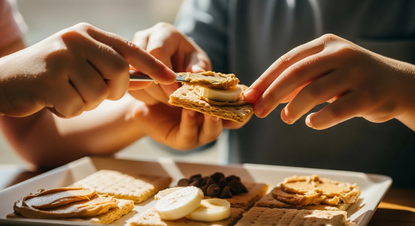 Graham Cracker Snacks for Kids: Deliciously Simple Edutainment | I'm ...