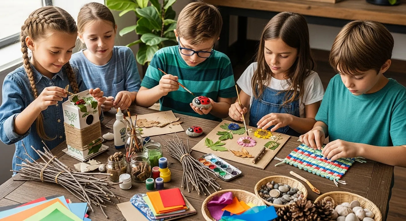 Green Crafts for Kids: Cultivating Creativity & Earth-Friendly Fun | I ...