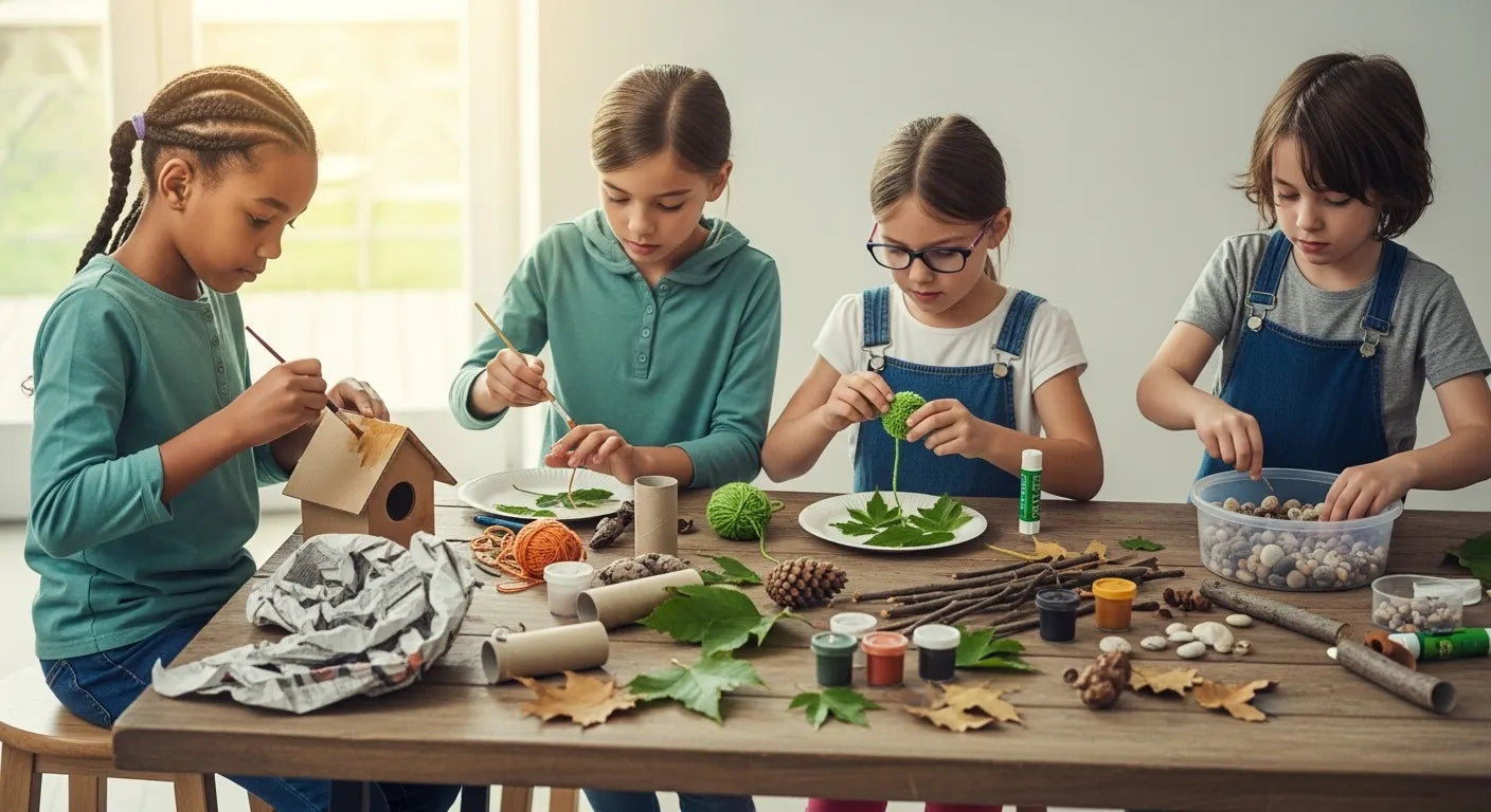 Green Fun: Sustainable Crafts for Kids | I'm the Chef Too