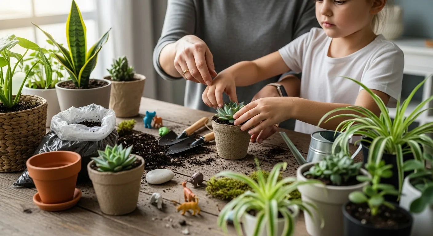 Grow & Create: Easy Plant Crafts for Kids | I'm the Chef Too