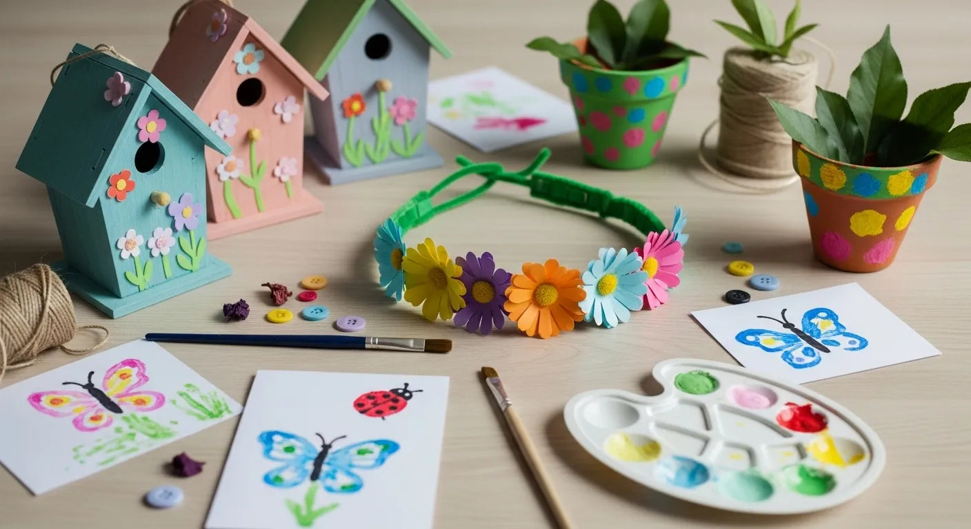 Grow Creativity: Delightful Spring Crafts for Kids | I'm the Chef Too