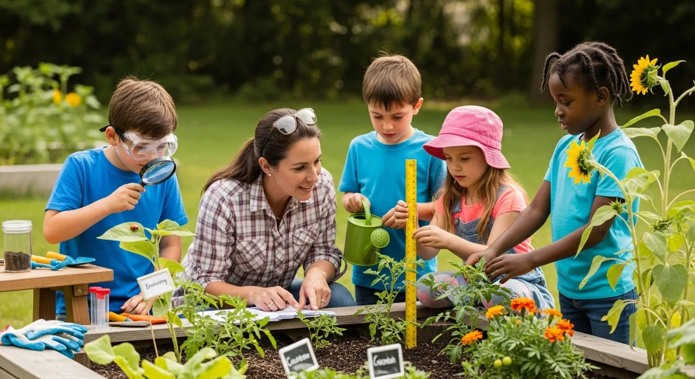Grow Curiosity: Engaging Kids with STEM Garden Projects | I'm the Chef Too