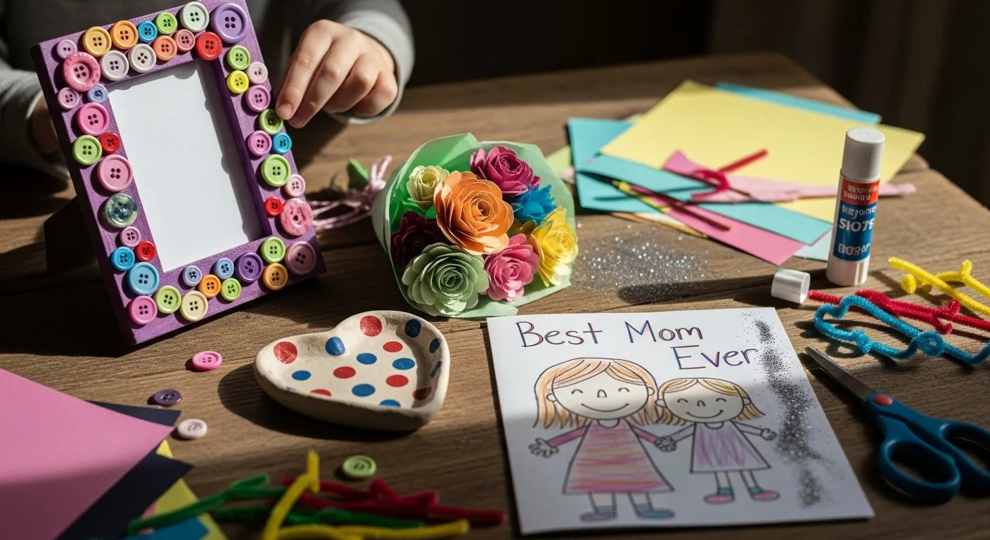 Handmade Wonders: Free Mother's Day Crafts for Kids | I'm the Chef Too