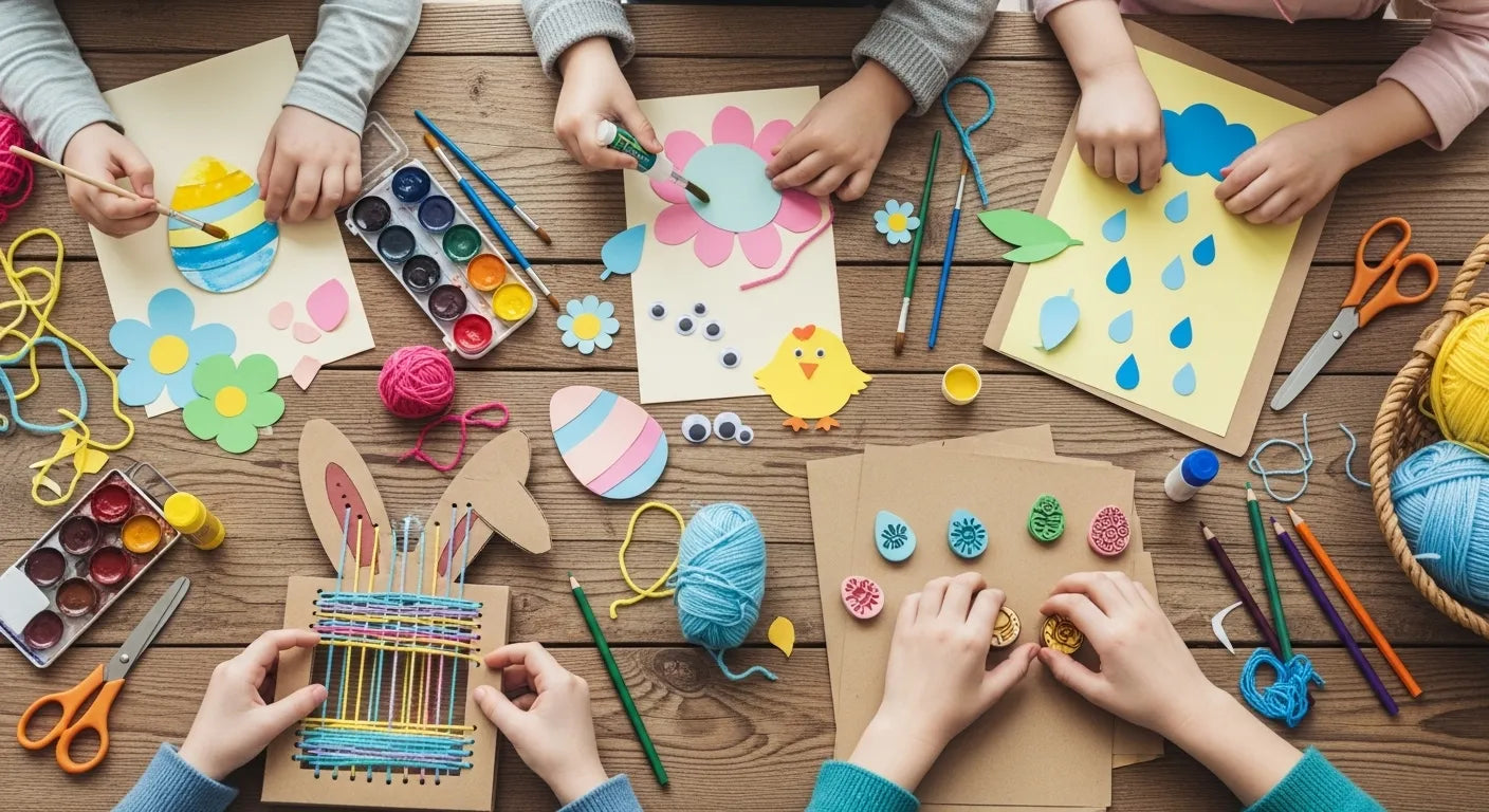 Hands-On April Crafts for Kids | I'm the Chef Too