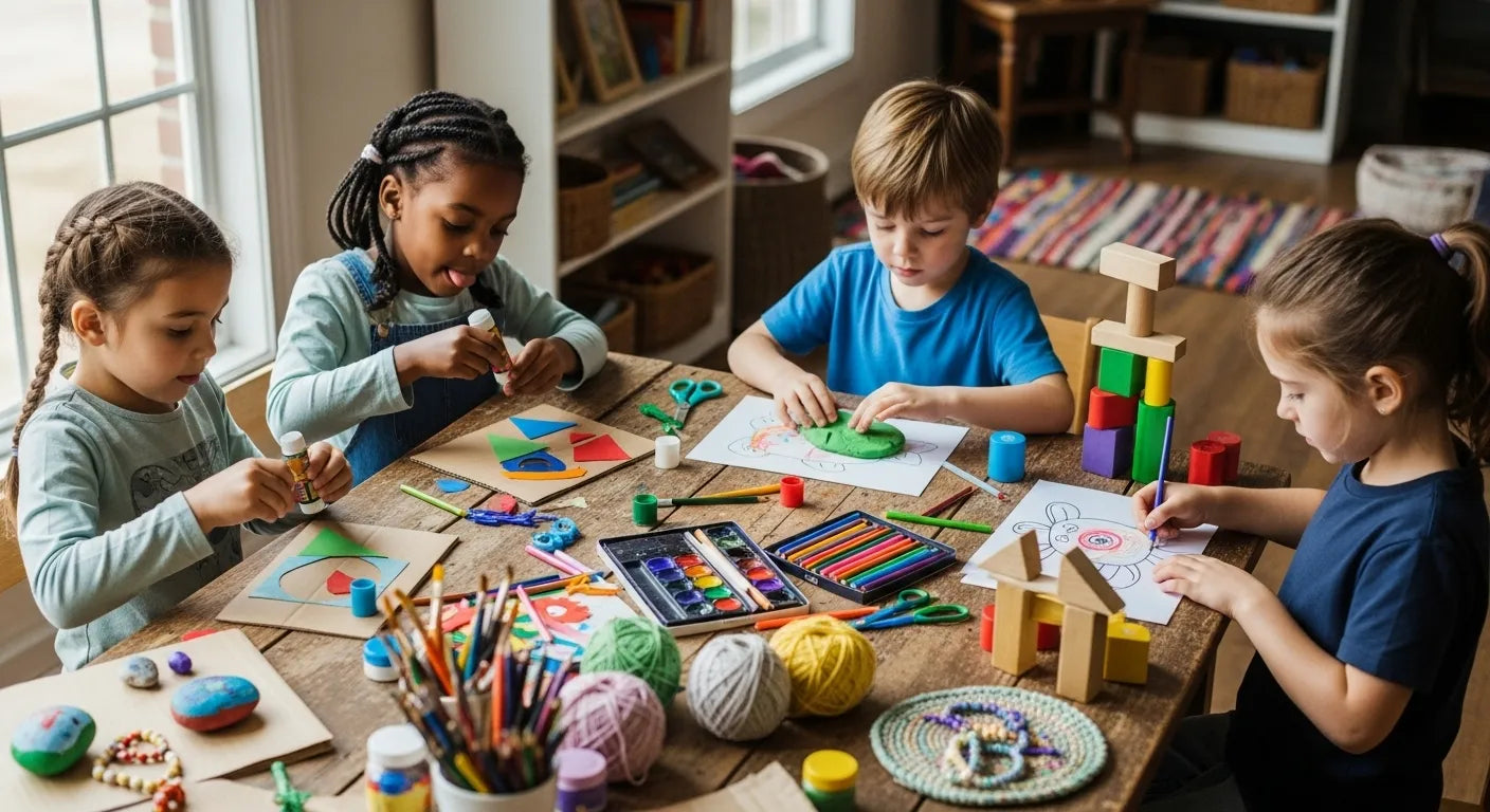 Hands-On Fun: Crafts and Activities for Kids Without Screens | I'm the ...