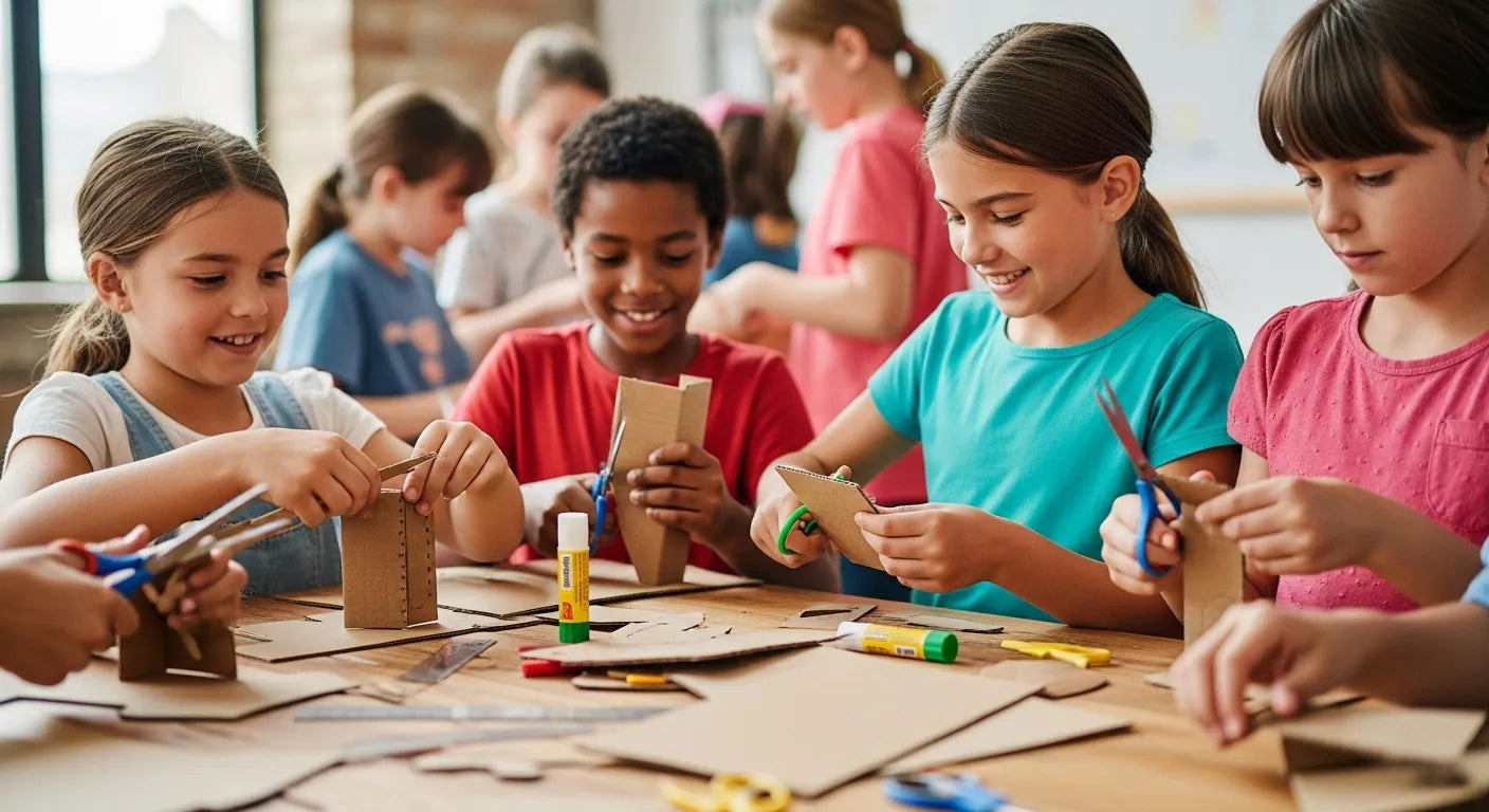 Hands-On Fun: The STEM Cardboard Challenge | I'm the Chef Too
