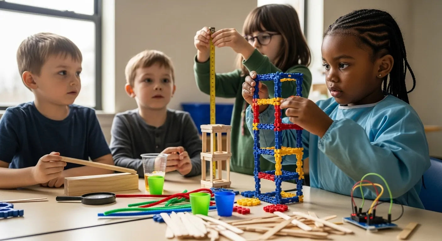 Hands-On Kindergarten STEM Challenges: Spark Learning | I'm the Chef Too