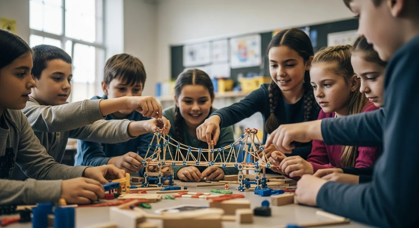 Hands-On STEM: Kids Building Strong Bridges | I'm the Chef Too