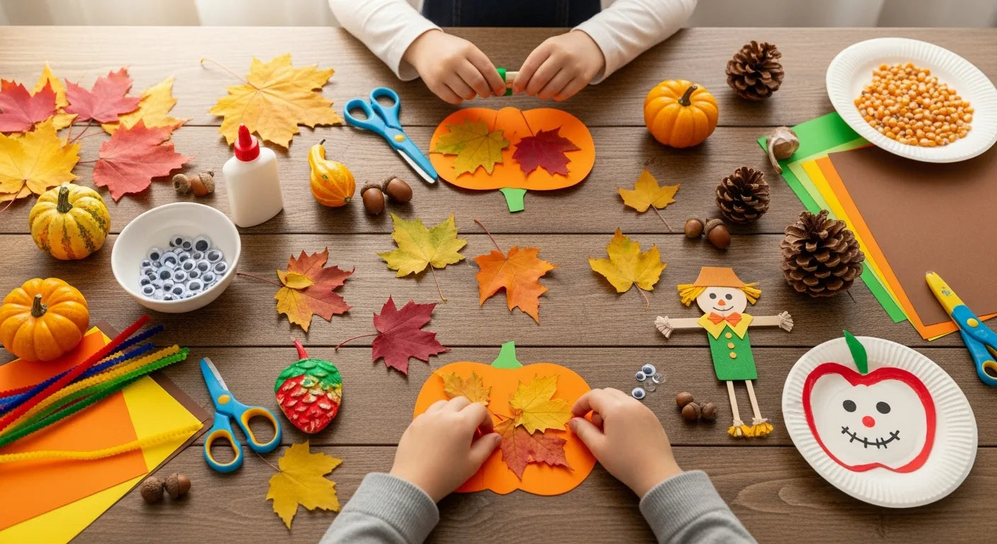 Harvest Crafts for Kids: Autumn STEM & Creativity | I'm the Chef Too