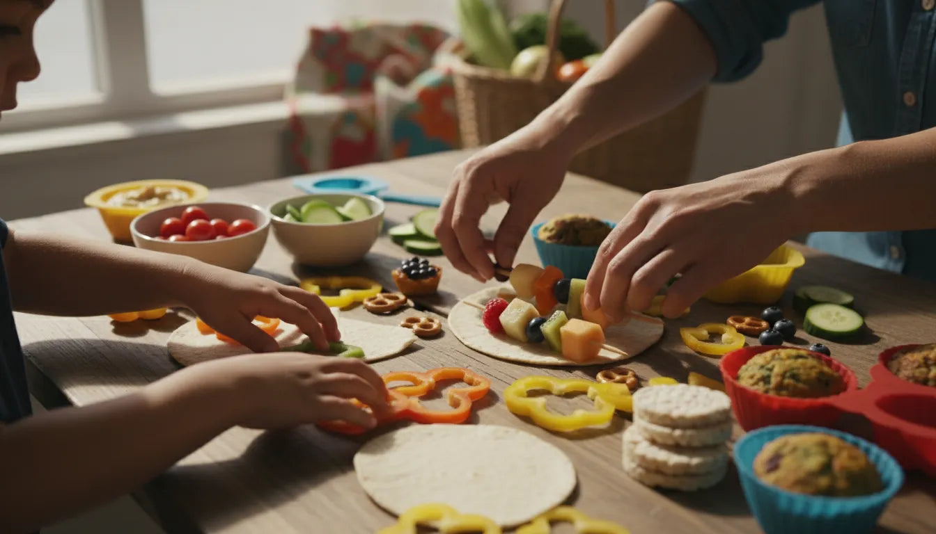 Healthy and Creative Food for Kids Lunch | I'm the Chef Too
