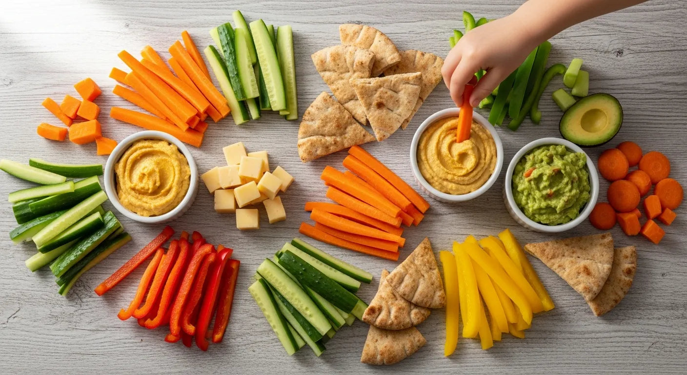 Healthy & Fun Savory Snacks for Kids | I'm the Chef Too