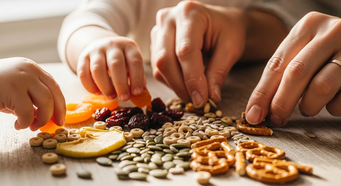 Healthy Homemade Toddler Trail Mix Recipe | I'm the Chef Too