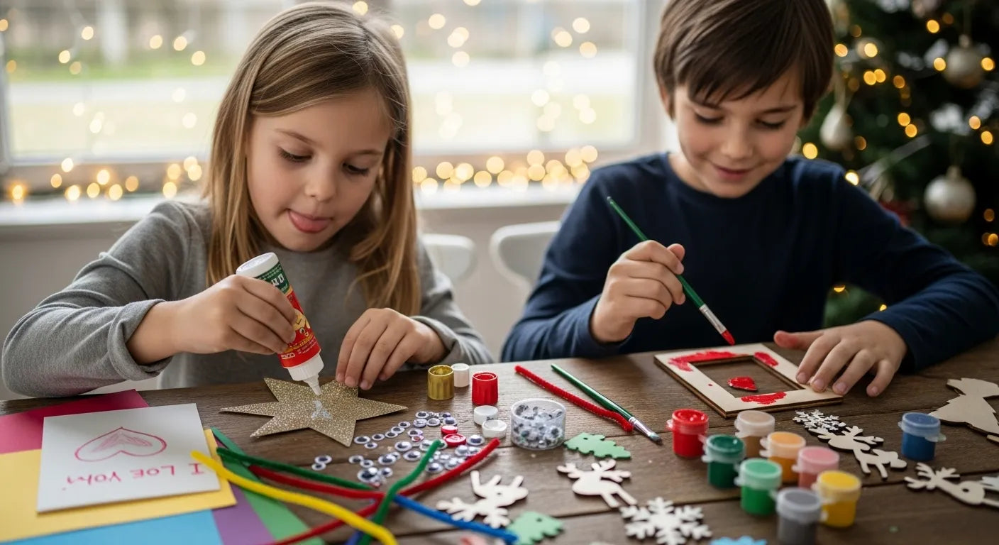 Heartfelt Christmas Crafts Kids Can Make for Parents: DIY Gifts ...
