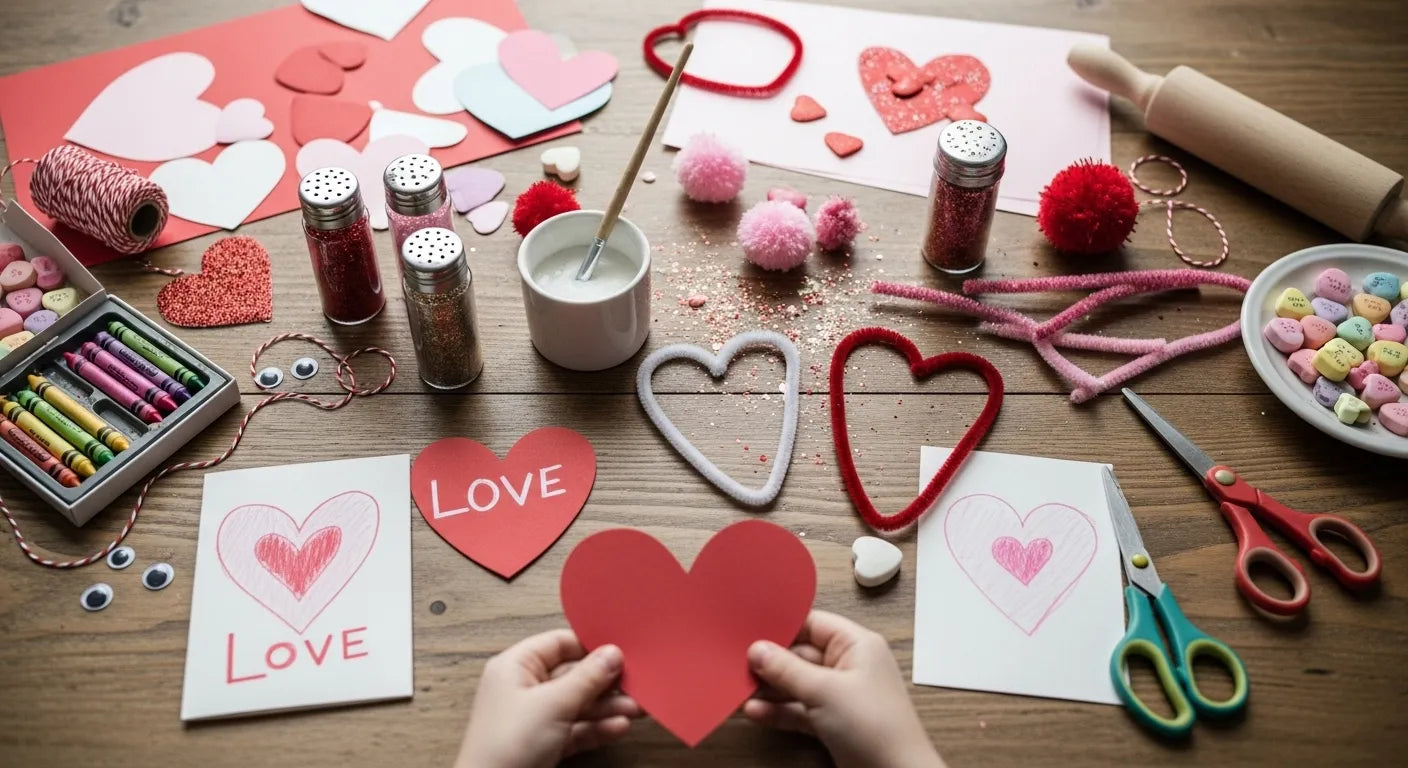 Heartfelt Creations: Wonderful Free Valentine's Day Crafts for Kids | I ...