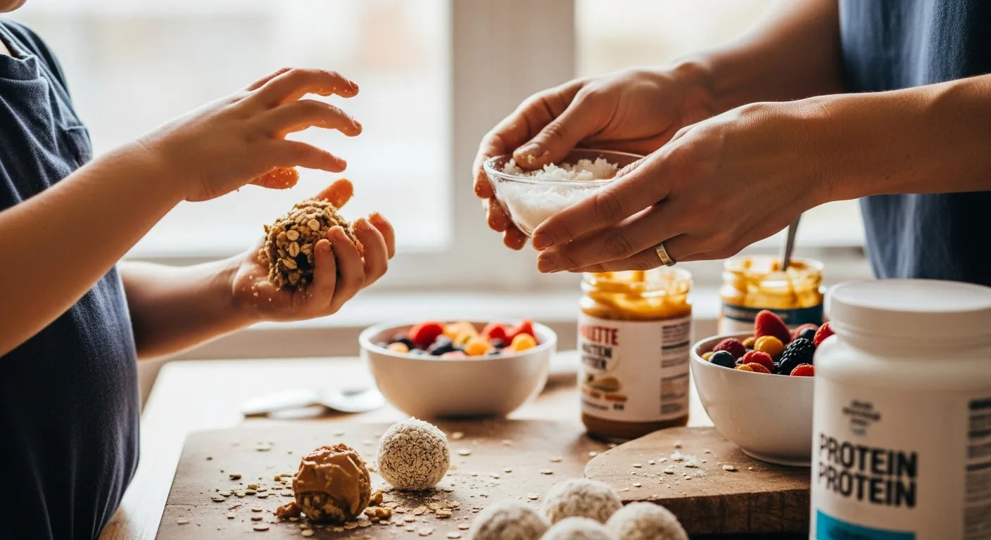 Homemade High Protein Snacks: Fueling Kids' Adventures | I'm the Chef Too