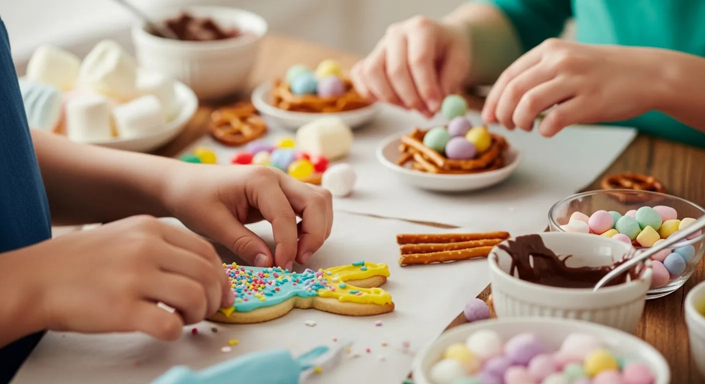 Hoppy Kitchen Fun: Easy Easter Snacks for Kids to Make | I'm the Chef Too