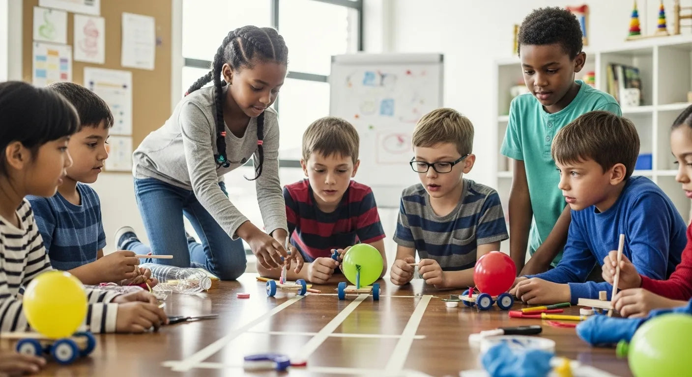 Ignite Curiosity: The STEM Balloon Car Challenge for Kids | I'm the ...