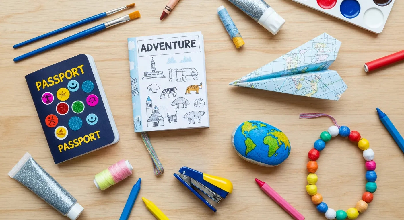 Joyful Journeys: Creative Travel Crafts for Kids | I'm the Chef Too