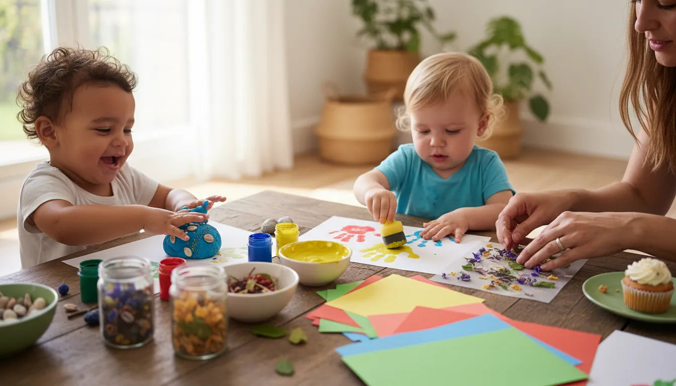 Joyful June Toddler Crafts for Summer Fun | I'm the Chef Too