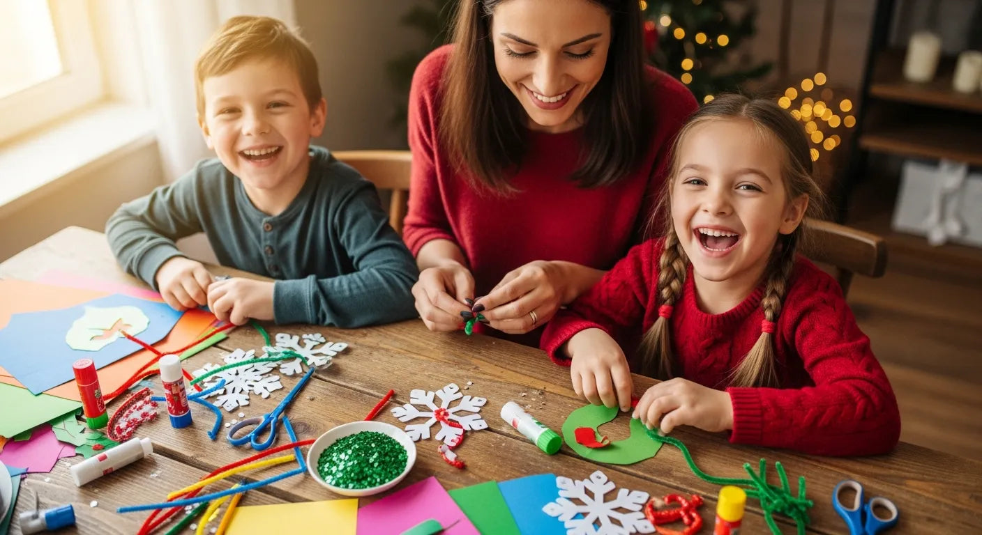 Joyful Kids Holiday Crafts: Family Fun & Learning | I'm the Chef Too