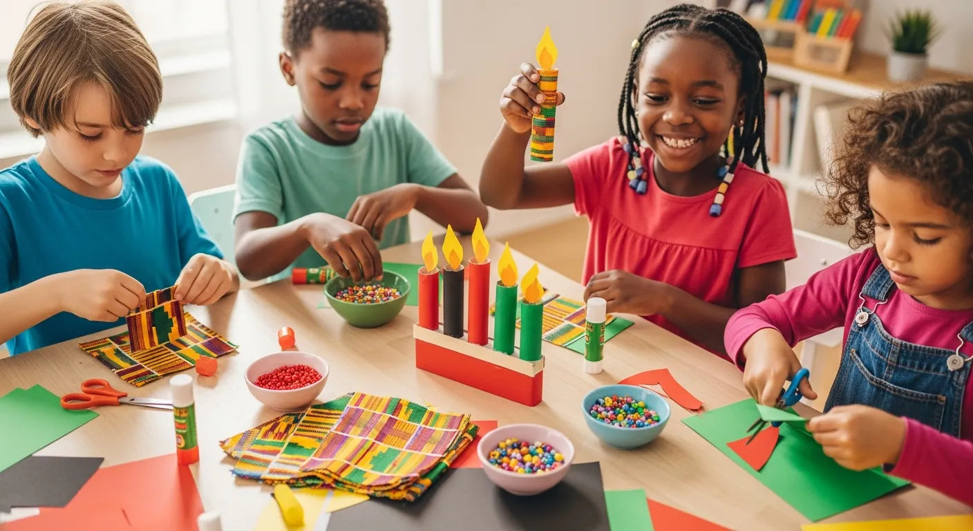 Joyful Kwanzaa Craft for Kids: Celebrate & Create | I'm the Chef Too