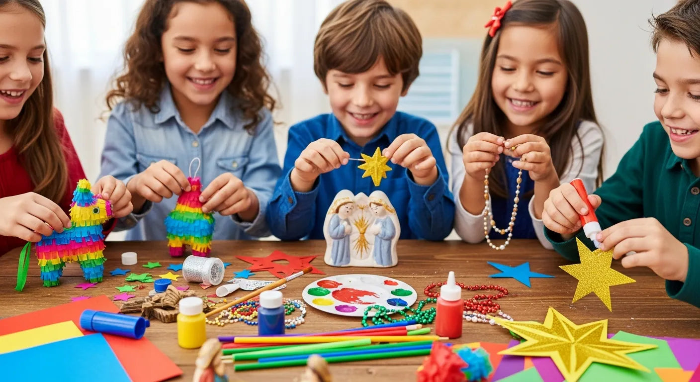 Joyful Las Posadas Crafts for Kids | I'm the Chef Too