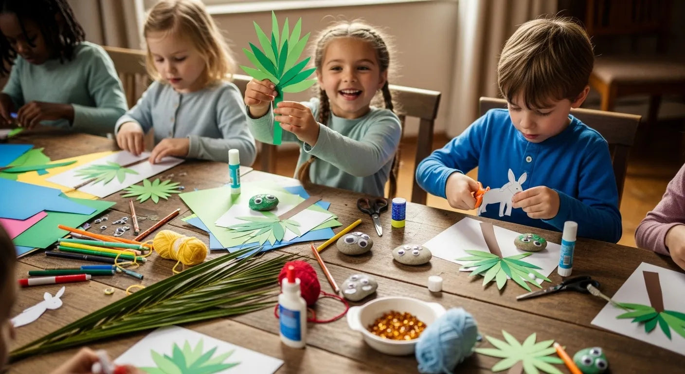 Joyful Palm Sunday Kids Crafts for a Meaningful Celebration | I'm the ...