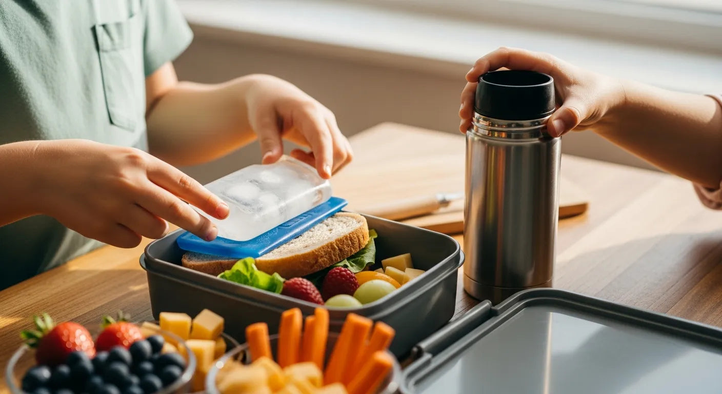 Keeping Kids' Lunches Cold: Simple Food Safety Tips | I'm the Chef Too