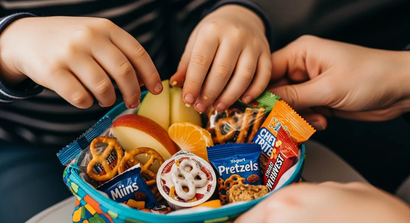Kid-Approved Flight Snacks for Easy Family Travel | I'm the Chef Too