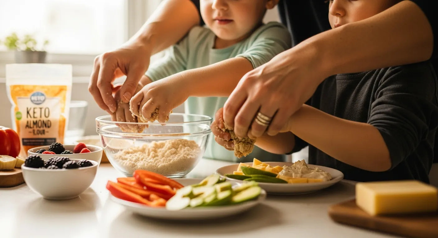 Kid-Friendly Keto Snacks for Little Chefs | I'm the Chef Too