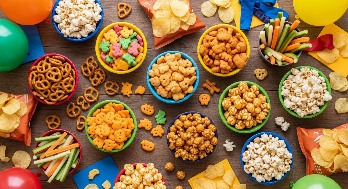 Kid Party Salty Snacks: Easy & Exciting Bites | I'm the Chef Too