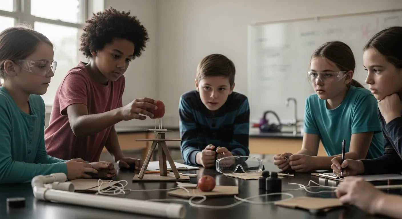 Kids Conquer the Apple Annihilator STEM Challenge | I'm the Chef Too