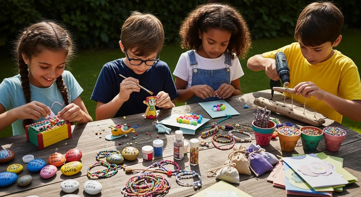 Kids' Crafts to Make & Sell: Sparking Young Entrepreneurial Spirit | I ...