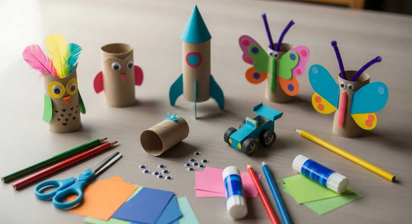 Kids Crafts Using Toilet Paper Rolls: Transform Everyday Into ...