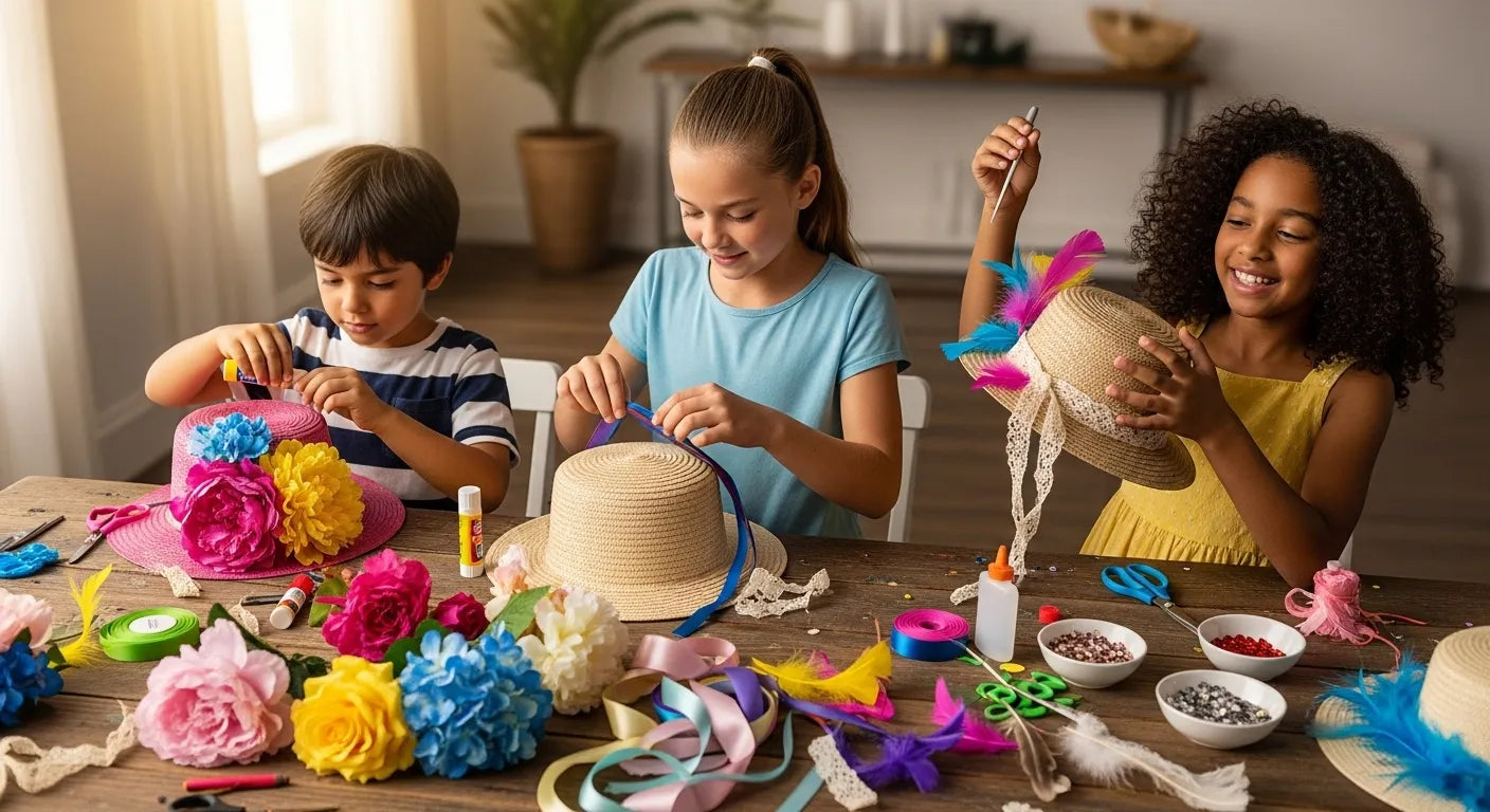 Kids' Kentucky Derby Hat Craft: DIY Fun | I'm the Chef Too