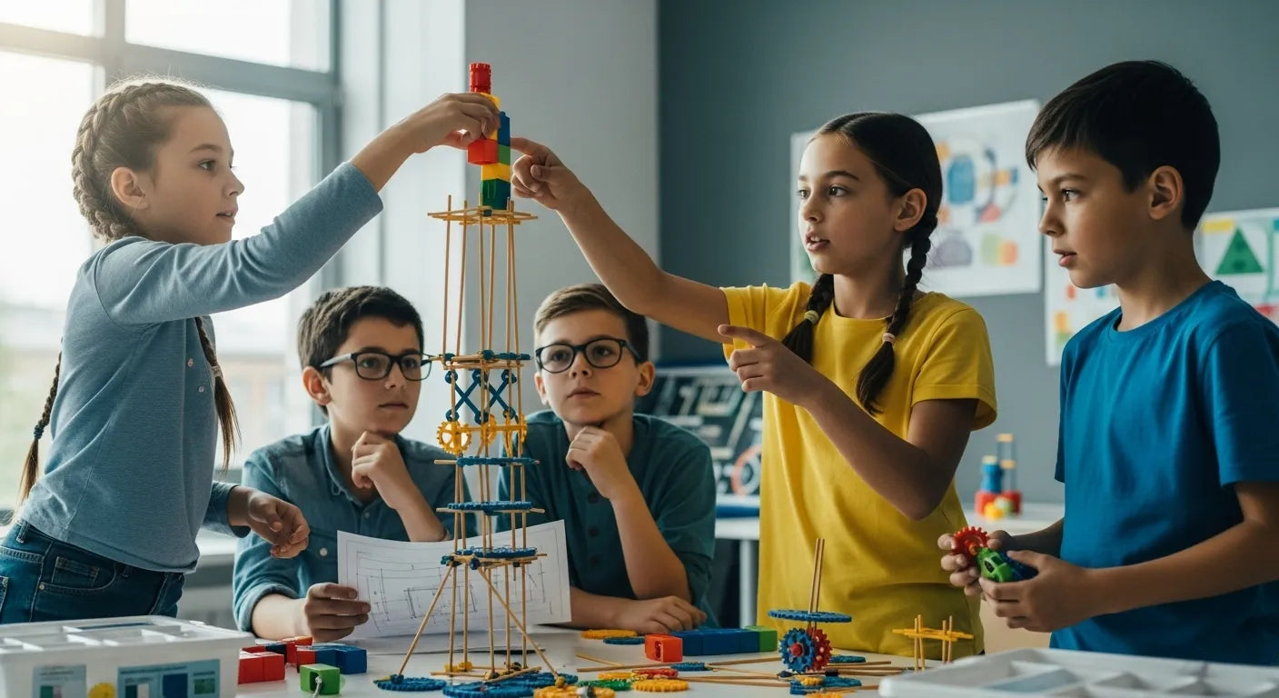 Kids' STEM Tower Building Challenge: Reach New Heights of Learning | I ...