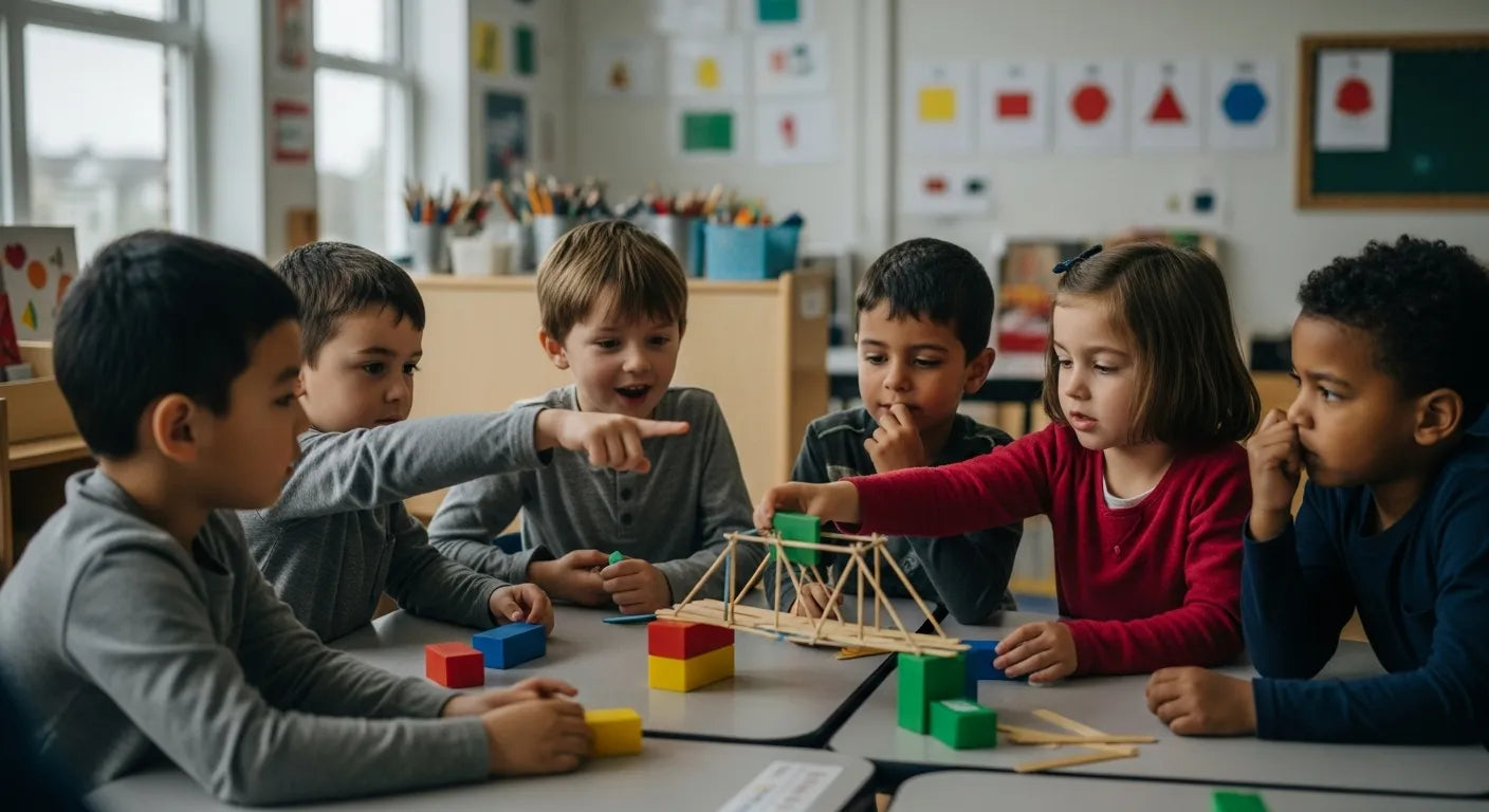Kindergarten STEM Bridge Challenge: Little Builders, Big Ideas | I'm ...