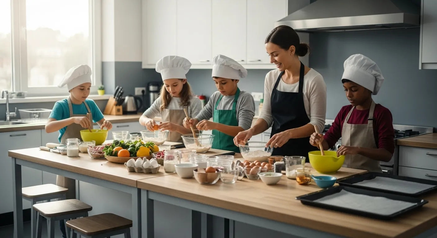 Kitchen Classroom: Fun Educational Cooking Activities for Kids | I'm ...