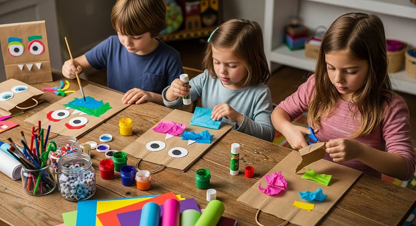 Large Paper Bag Crafts: Unleash Kids' Creativity | I'm the Chef Too