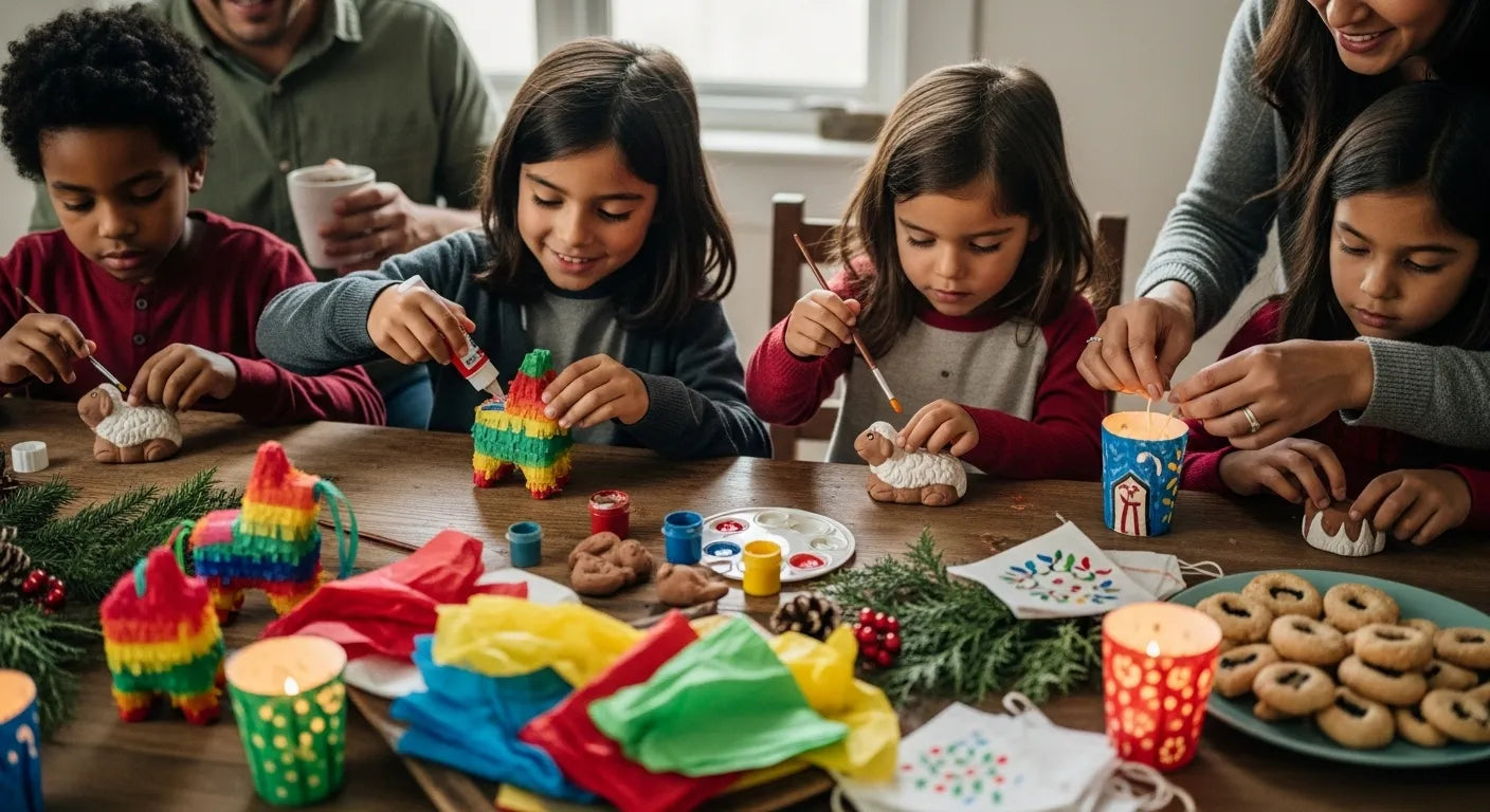 Las Posadas Crafts for Kids: Festive Family Fun | I'm the Chef Too