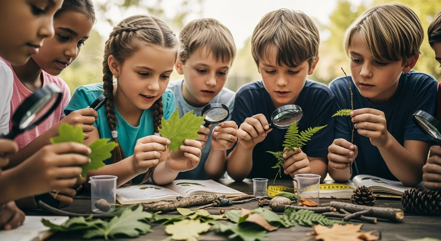 Leaf STEM Projects: Nature's Classroom for Curious Kids | I'm the Chef Too