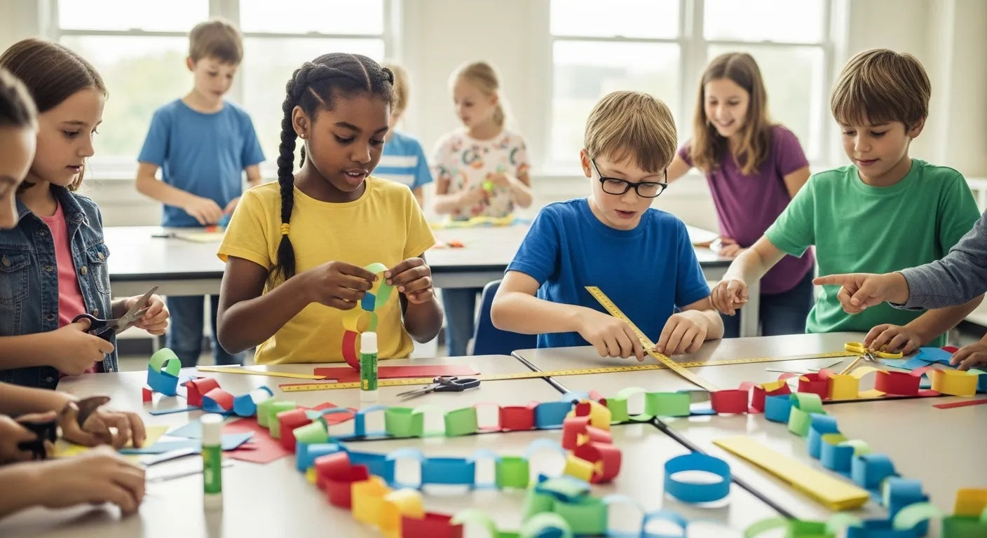 Longest Paper Chain STEM Challenge: Creative Fun for Kids | I'm the ...