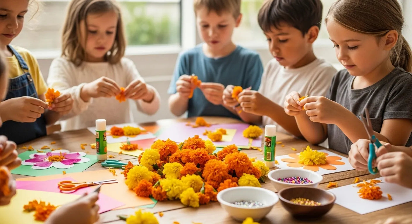 Marigold Craft for Kids: Vibrant Blooms & Learning Fun | I'm the Chef Too