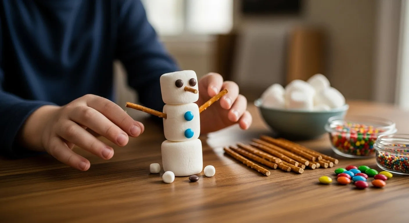 Marshmallow Snowman STEM Challenge: Building Edible Engineering Fun | I ...