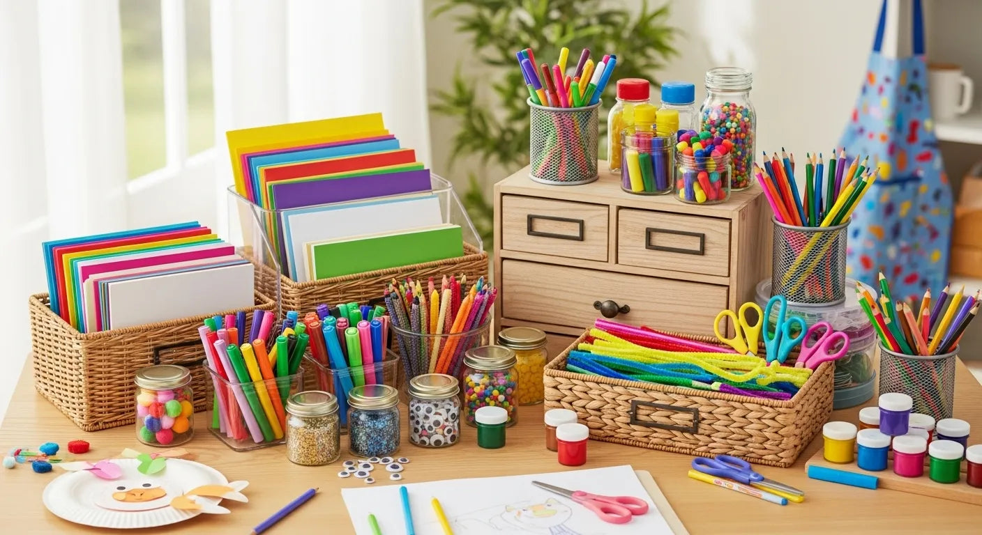 Master the Mess: How to Organize Kids Craft Supplies for Endless ...
