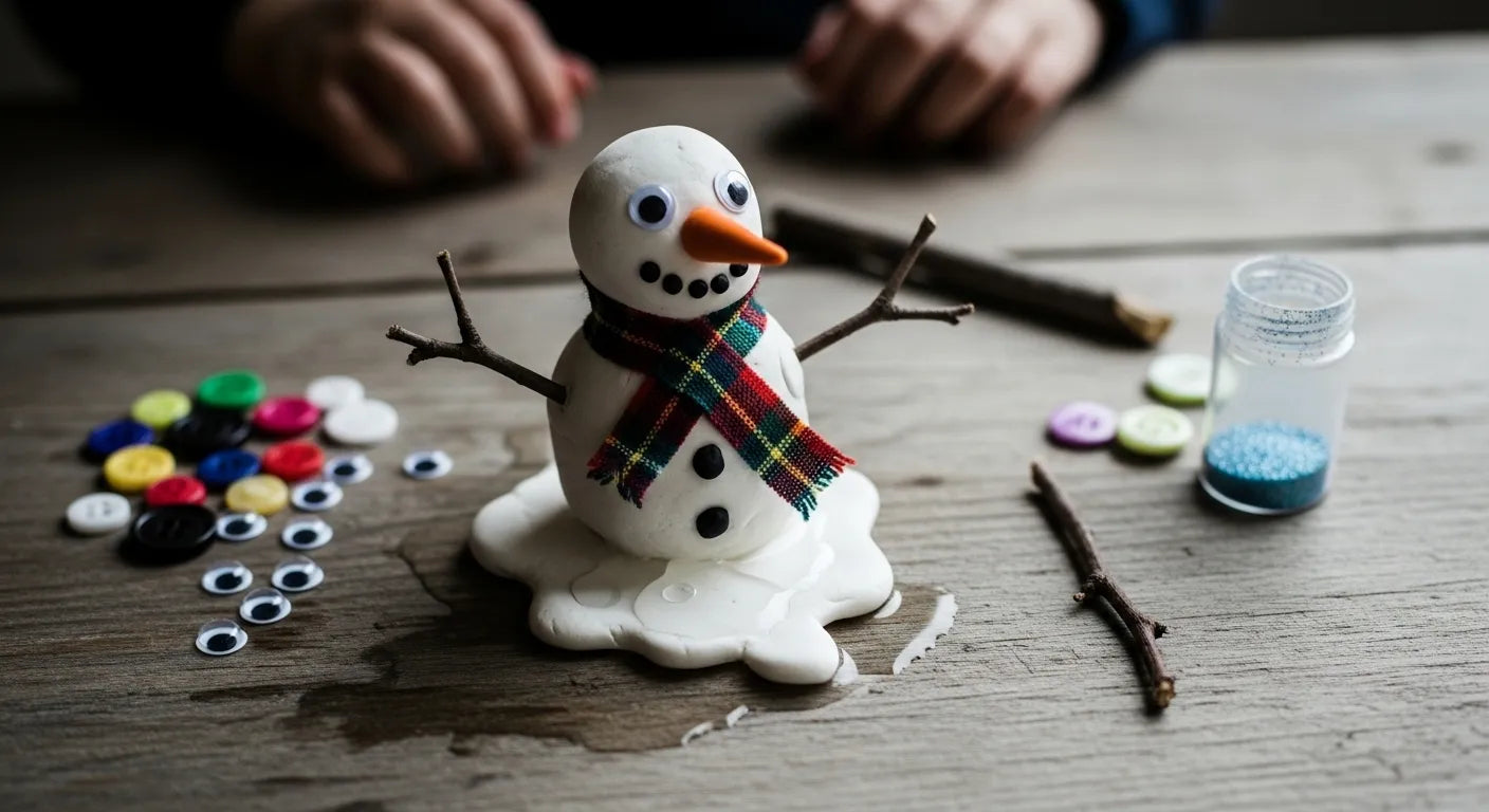 Melting Snowman Craft for Kids: A Winter Wonderland of Learning | I'm ...