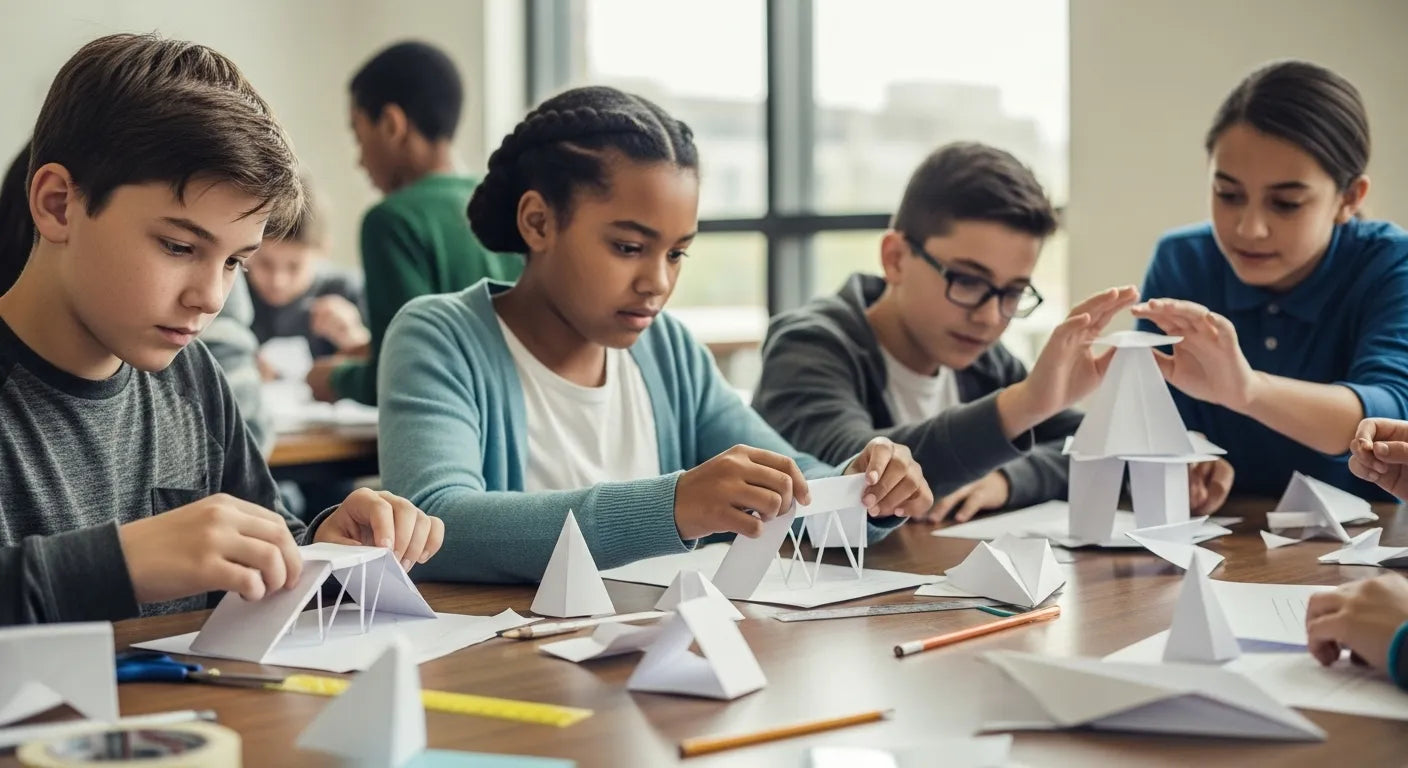 Middle School Paper STEM Challenges: Big Learning, Little Cost | I'm ...