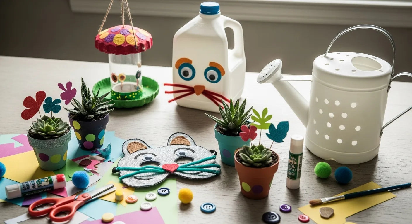 Milk Jug Crafts for Kids: Endless Eco-Friendly Fun | I'm the Chef Too