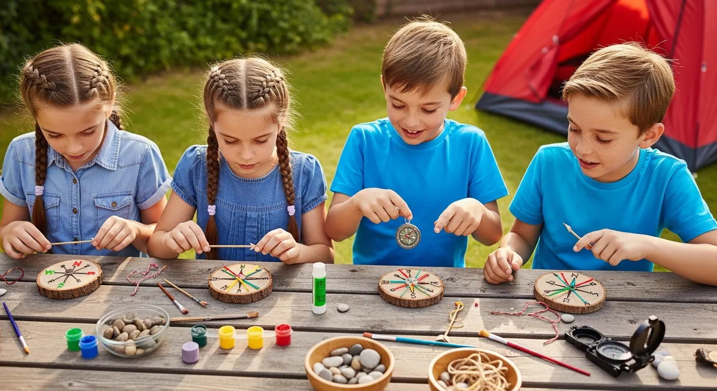 Navigate Fun: The Ultimate Compass Craft for Kids Adventure! | I'm the ...