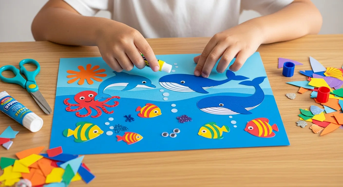 Ocean Craft for Kids: Dive into Creativity & Learning | I'm the Chef Too